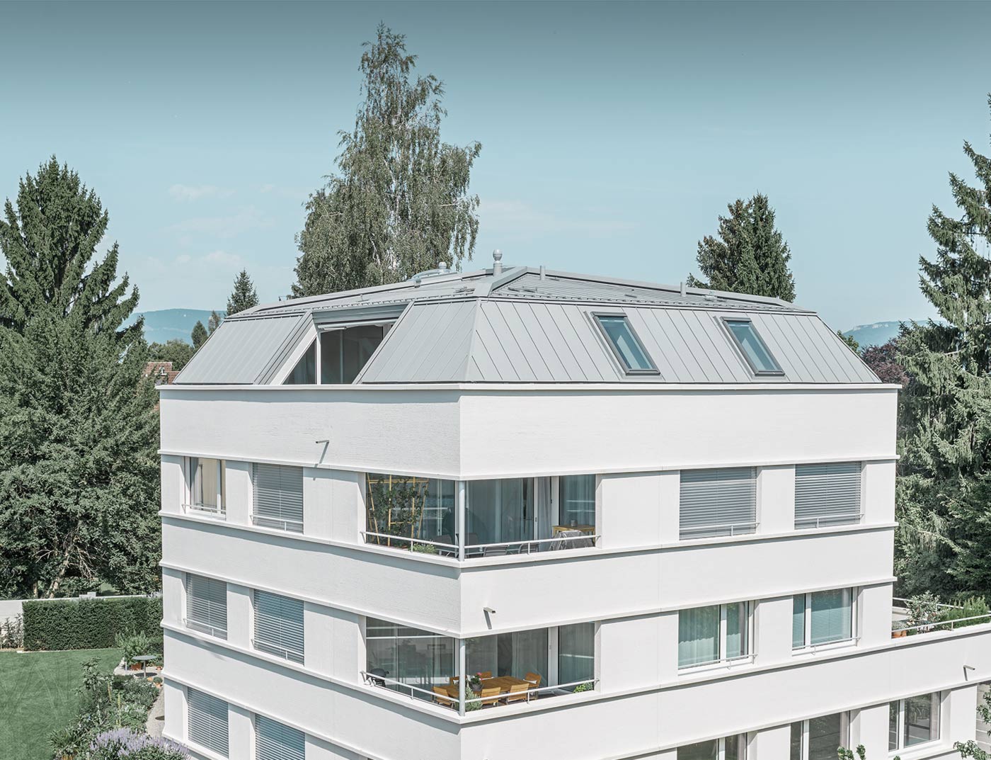 Système de toit Prefalz ® | PREFA